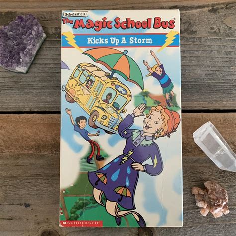 The Magic School Bus Kicks Up A Storm — 1995 — Vhs Depop