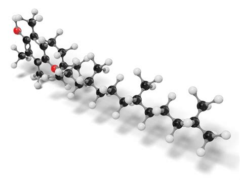 3d Alpha Tocopherol Molecule C29h50o2 Model Turbosquid 1547130