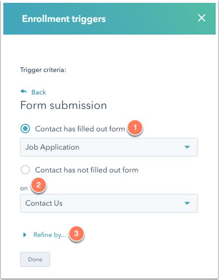 Set Your Workflow Enrollment Triggers