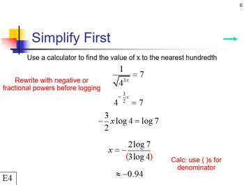 Exponential Equations By Mr Sutton Presents TPT