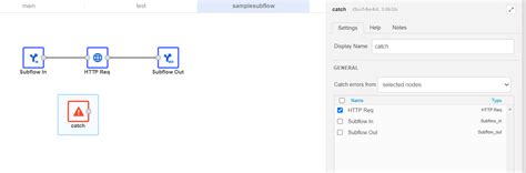 Error Handling Inside Kumologica Subflow