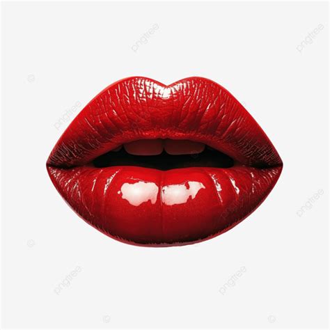 Red Lipstick Kiss Element Lips Kiss Lipstick Png Transparent Image And Clipart For Free Download