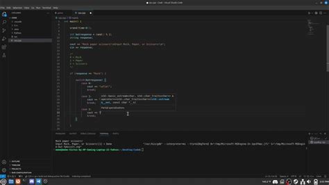 Coding Rock Paper Scissors From Scratch Youtube