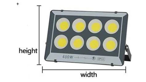 Projecteur Led Flood Light W Ip Elecom