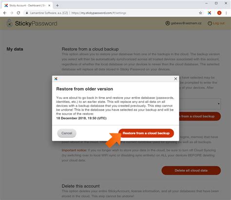 How To Restore Data From Your Cloud Backup