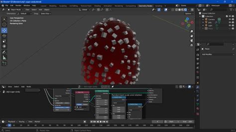 Abhishek G V On Linkedin Geometrynode 3dmodeling Blender Art Techmeetsart Creative
