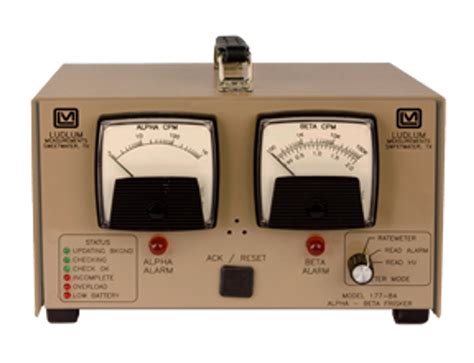 Ludlum Model 177 84 Calibration Energysolutions Instrument Services