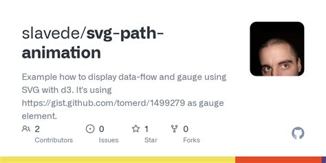 github slavede svg path animation example how to display data flow