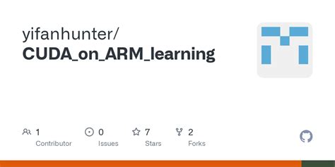 Cudaonarmlearning01140114ipynb At Master · Yifanhuntercudaonarmlearning · Github