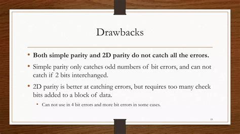 Parity Checkerror Detecting Codes Pptx