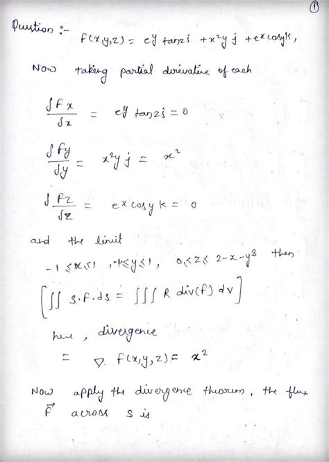 [solved] Use The Divergence Theorem To Calculate The Surface Integral