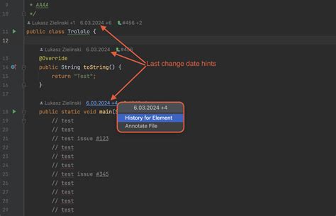 Git Blame Display GitToolBox