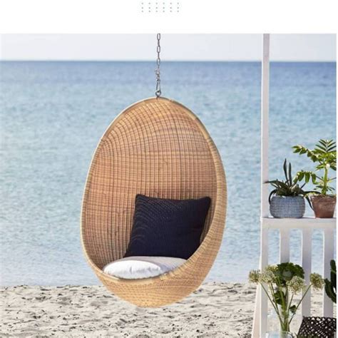 เก้าอี้หวายเทียม ชิงช้ารังนก เก้าอี้แขวน Swing Chair เปลญวน เก้าอี้หวายเทียม 💕💕 Shopee Thailand