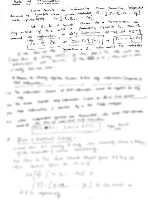 Solution Itc Information Theory And Coding Engineering Cse Ece