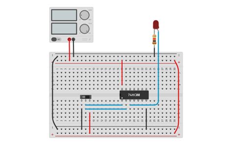 Circuit Design Expt 2 Not Tinkercad