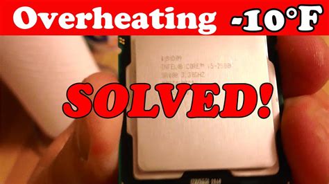 Solved Fix Overheating Cpu Computer Decrease Temps By 10 Degrees Youtube