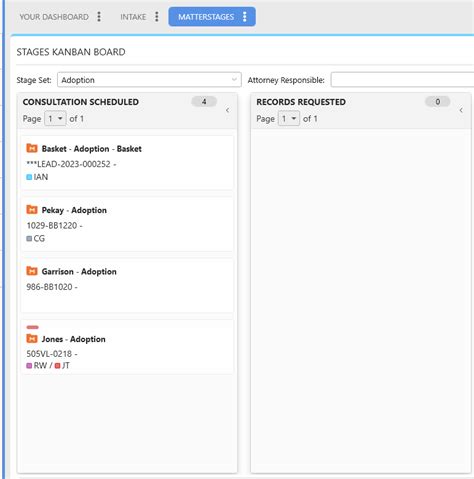 Add A Kanban Board To Your Dashboard Smokeball Support Hub