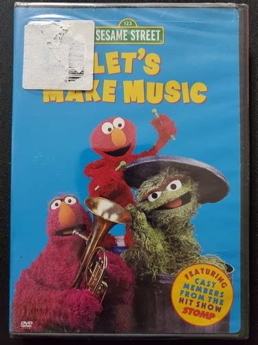Sesame Street Lets Make Music Dvd 2003 For Sale Online Ebay