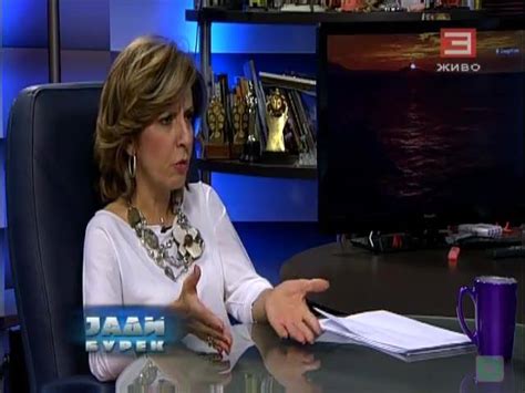 Елизабета Канческа Милевска во емисијата на Јанко Илковски Елизабета Канческа Милевска