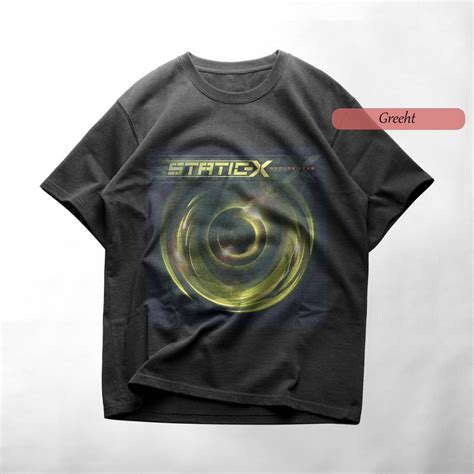 Static X Shirt Static X Tee Static X Shadow Zone Album Cover Shirt Static X Shadow Zone Album