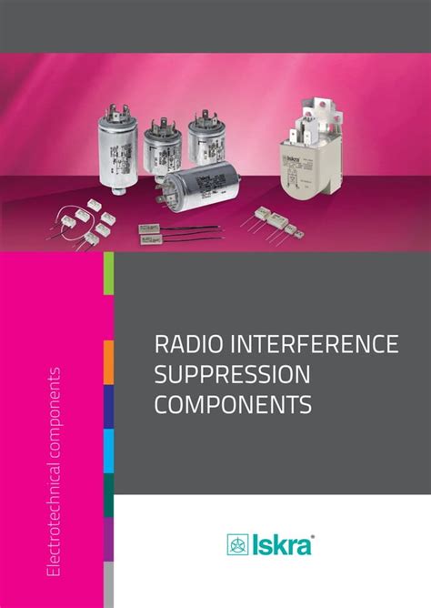 Radio Interference Suppression Capacitors And Filters Pdf