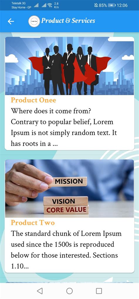 Official Apps Flutter App Template By Bidyeot Codester