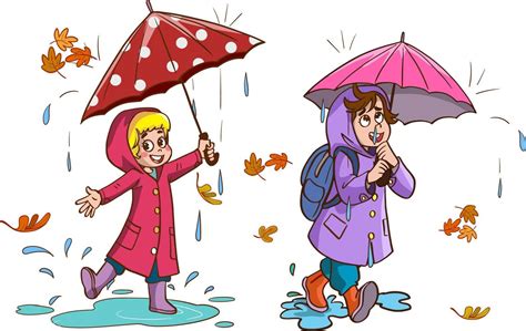 Rainy Day Clipart Perfect Illustrations For Cozy Weather Content