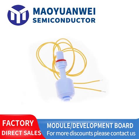 5pcs Sensor P52MM P45L PP Plastic Small Float Switch Liquid Level Switch Water Level Switch