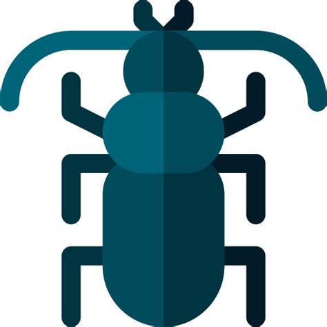 Bug Basic Rounded Flat Icon