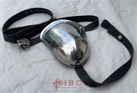Groin Cup Or Groin Protector Rolled Edges Design — Hbc Armor Shop