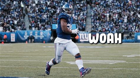 Saquon Barkley Woah Saquon Barkley 2019 Season Highlights Youtube