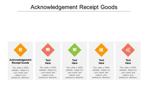 Acknowledgement Receipt Goods Ppt Powerpoint Presentation File Styles Cpb Presentation