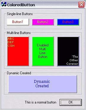 Enhanced Colored Button CodeGuru