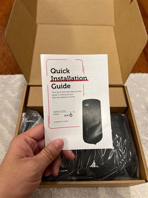 BNIB Singtel Wifi Router Computers Tech Parts Accessories Networking On Carousell