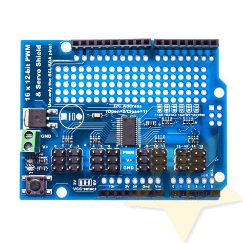 Servo Motor Shield 16 Canais Para Arduino