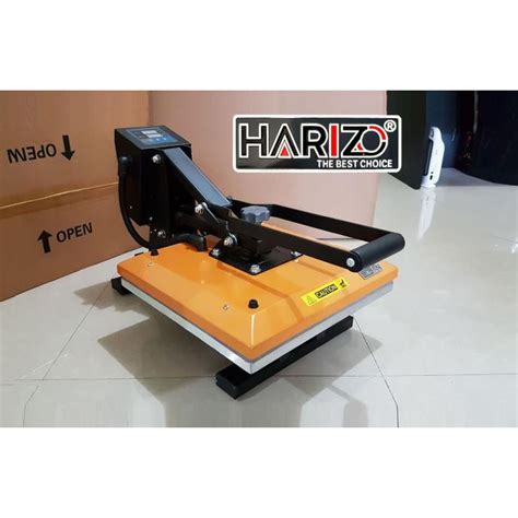 Jual Mesin Hot Press Kaos 38x38 Alat Heatpress Pemanas Sablon Baju Polyflex Shopee Indonesia