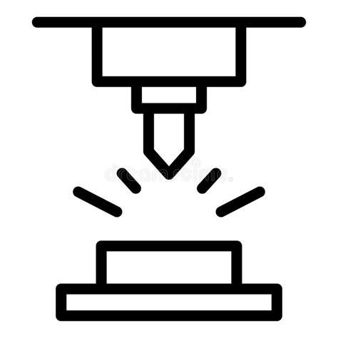 Cnc Router Icon Outline Stock Illustrations Cnc Router Icon Outline Stock Illustrations