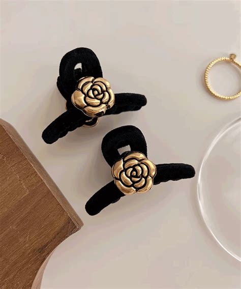 아이유핀 동백 미니 헤어핀 클립 반묶음 집게핀 양갈래