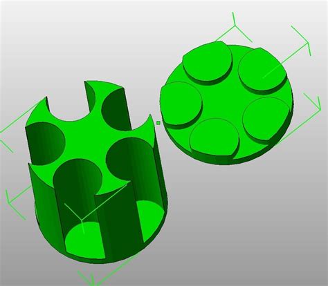 Free 3d File Fully Parameterized Coin Holder Generator Script・3d