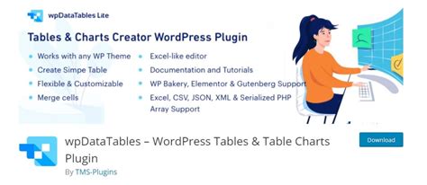 5 Best Wordpress Table Plugins To Present Organized Data Kreativo Pro