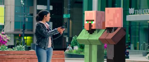 Get Ready For A New Augmented Reality Minecraft Mobile Game Digital