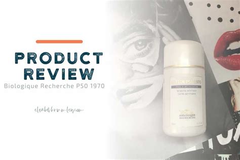 Biologique Recherche p50 1970 | Anti-Aging | Elisabeth Rumley