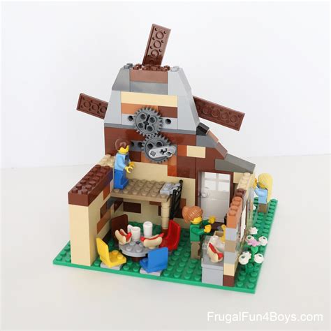 Build A Working LEGO Windmill Frugal Fun For Babes And Girls