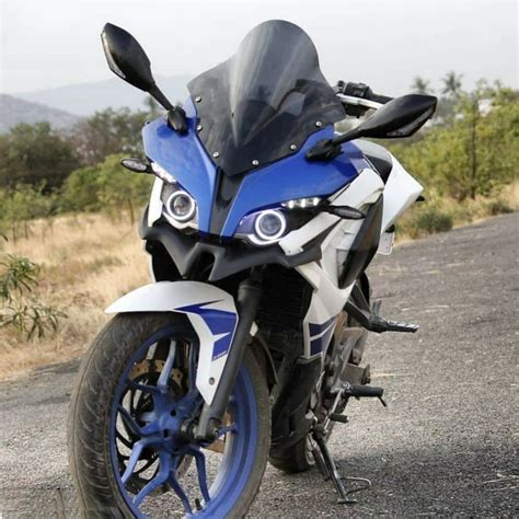 Bajaj Pulsar Rs 200 White Led Angel Eyes Ring Light 40 Off