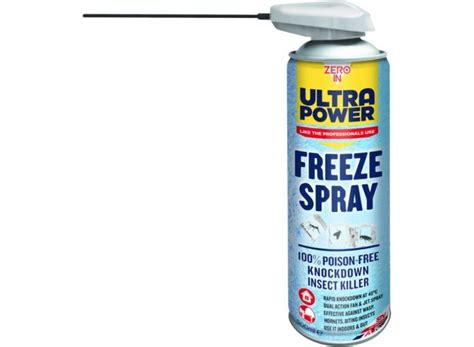 Zero In Zer569 Freeze Spray 100 Poison Free Insect Killer Only £528
