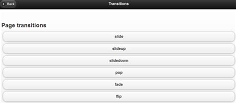 Example JQuery Mobile Demo Websites SitePoint