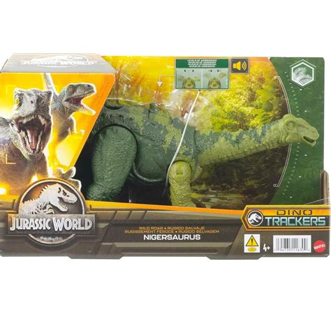 Jurassic World Dino Trackers Wild Roar Nigersaurus Top Pick Toys Online Toys Retford
