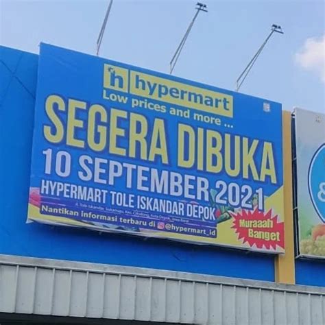 Hmart Tole Iskandar Morning Sale Hypermart ☀️ Spesial Untuk Hypermart