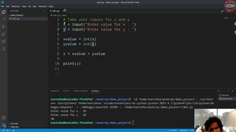 Lab 1 Getting Familiar With Python Development Environment Youtube