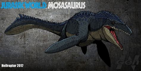 Jurassic World Mosasaur Deviantart